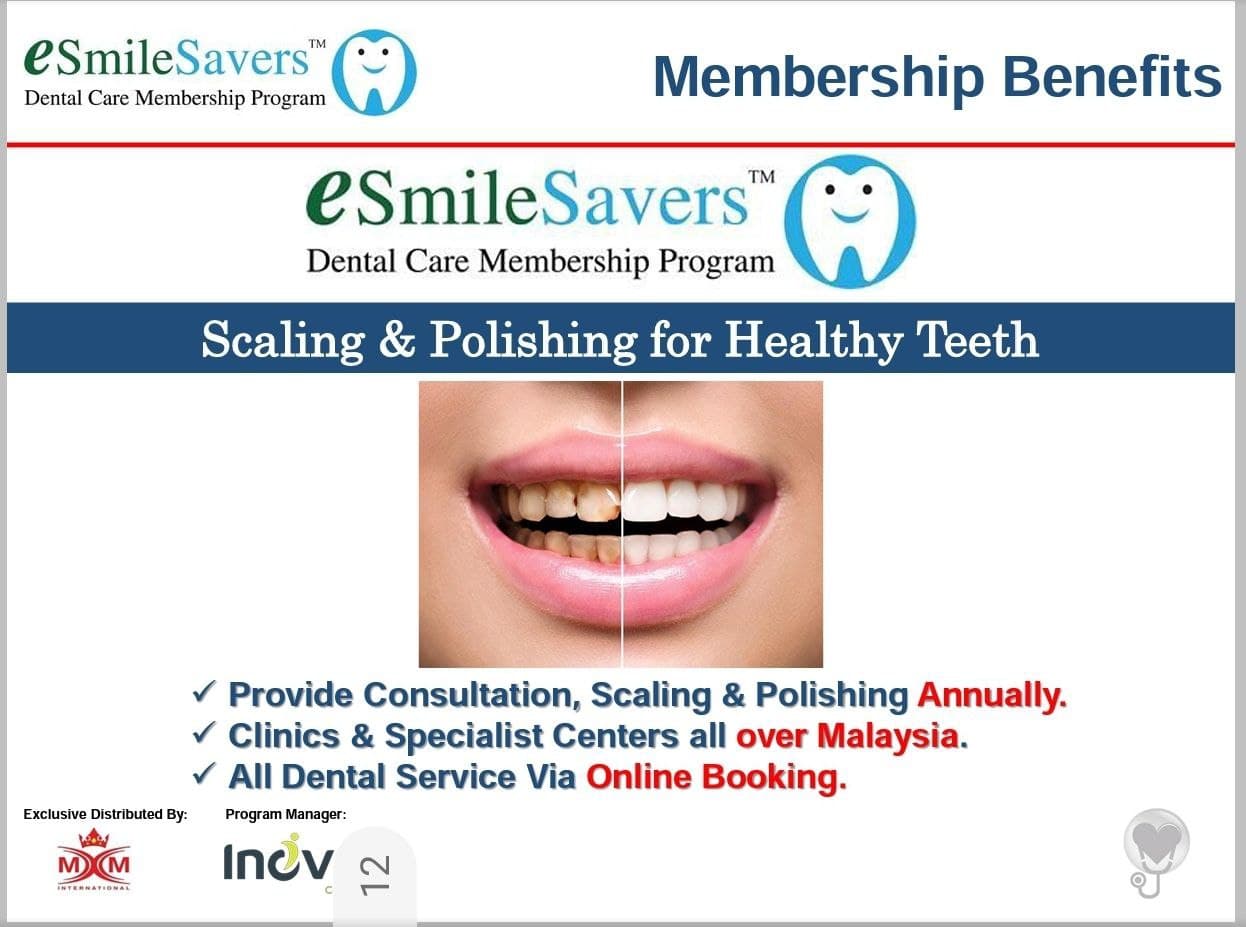eSmileSavers Dental Care Membership Program Insurance Gigi | Pakar ...